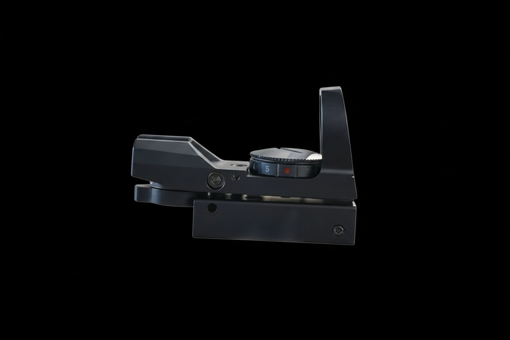 LockTactic 4 Reticle Red Dot Sight - 20mm Mount Tactical Optic